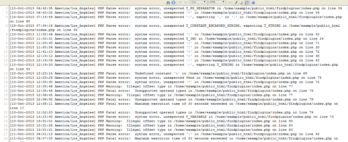 How to View cPanel Error Logs | InMotion Hosting