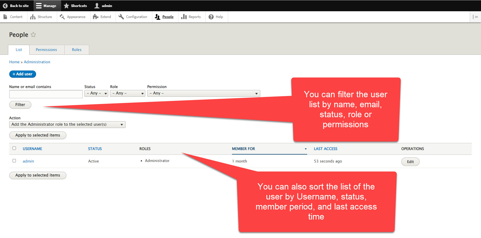 How to Create and Manage Users in Drupal | InMotion Hosting