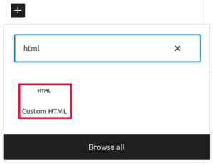 Adding HTML to a WordPress Page or Post