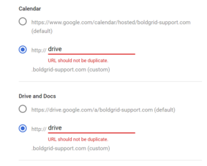 How to Use Custom URLs in Google Workspace | InMotion Hosting