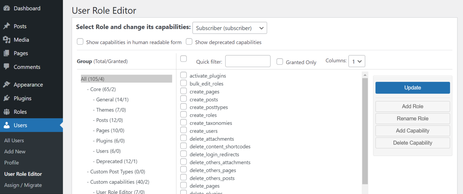 Top 5 User Role Editor WordPress Plugins