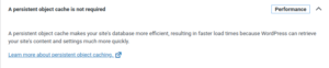 How To Check If Your Site Needs Persistent Object Cache – InMotion Hosting Support Center