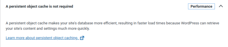 How To Check If Your Site Needs Persistent Object Cache – InMotion Hosting Support Center