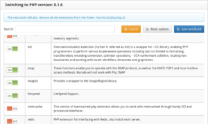 Change PHP Version in Control Web Panel (CWP) | InMotion Hosting