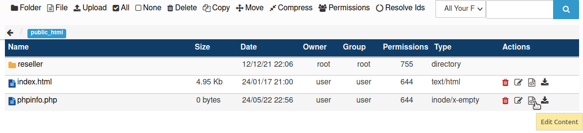 Change PHP Version in Control Web Panel (CWP) | InMotion Hosting