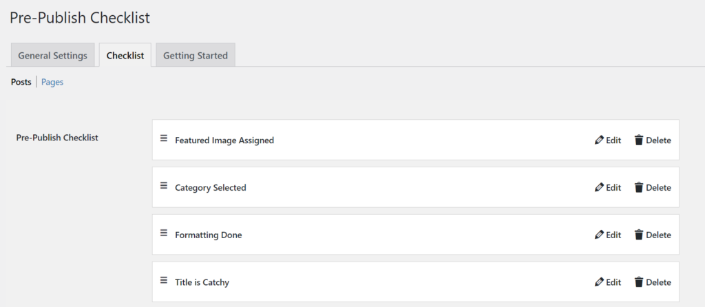 Using the Pre-Publish Checklist WordPress Plugin | InMotion Hosting