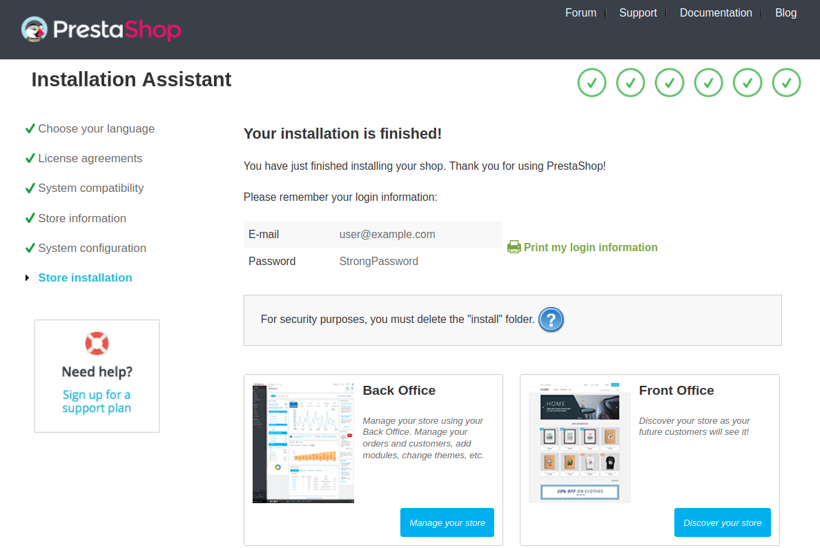 How to Install PrestaShop on CyberPanel | InMotion Hosting