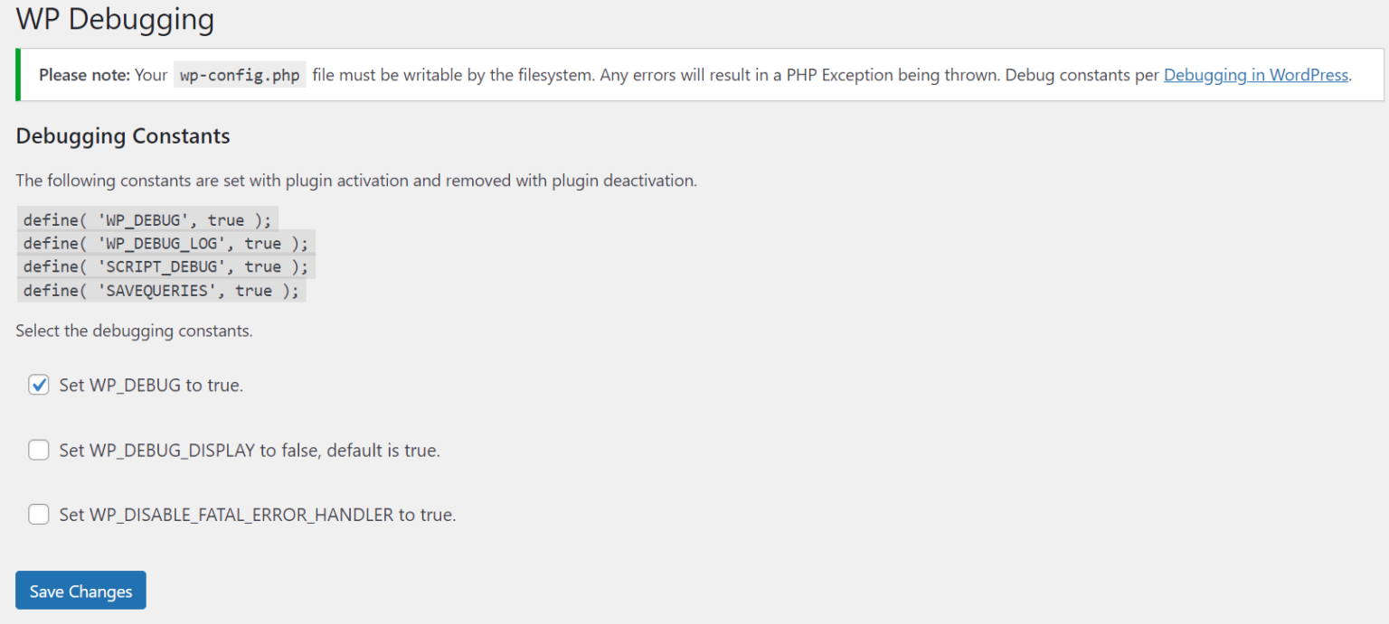 How to Use WP Debugging for WordPress