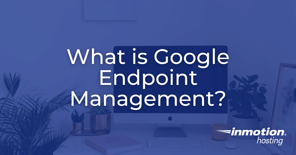 What is Google Endpoint Management? | InMotion Hosting