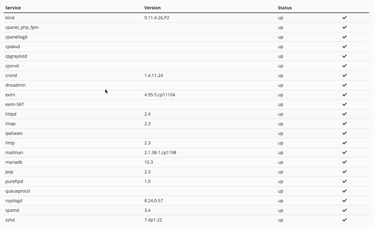 Check Your Server Information on a VPS or Dedicated Hosting account ...