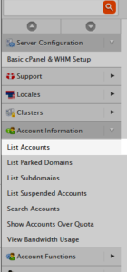 How to Access cPanels via your Reseller WHM | InMotion Hosting
