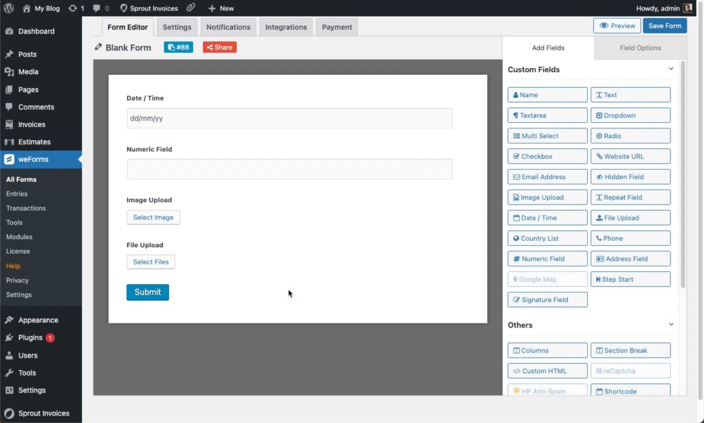 How To Use The File Upload Feature In Weforms Inmotion Hosting