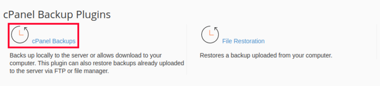 cPanel Backups - The Complete Guide for Website Backups