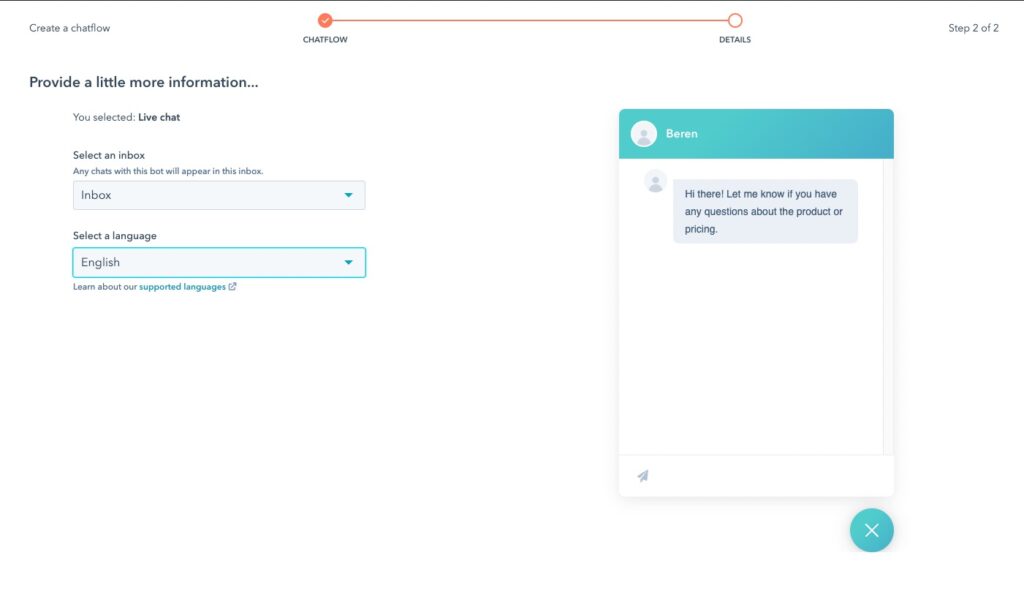 How to Set Up a Live Chat in HubSpot | InMotion Hosting