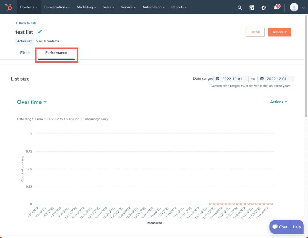 How to Manage a List in HubSpot | InMotion Hosting