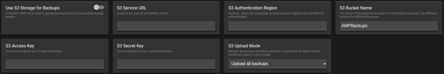 Minecraft Instance Configuration Options | InMotion Hosting