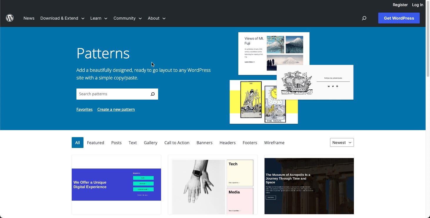 How to Use Patterns in the WordPress Editor | InMotion Hosting