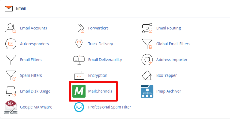 How to Access the MailChannels Dashboard from cPanel