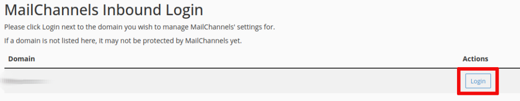 How to Access the MailChannels Dashboard from cPanel