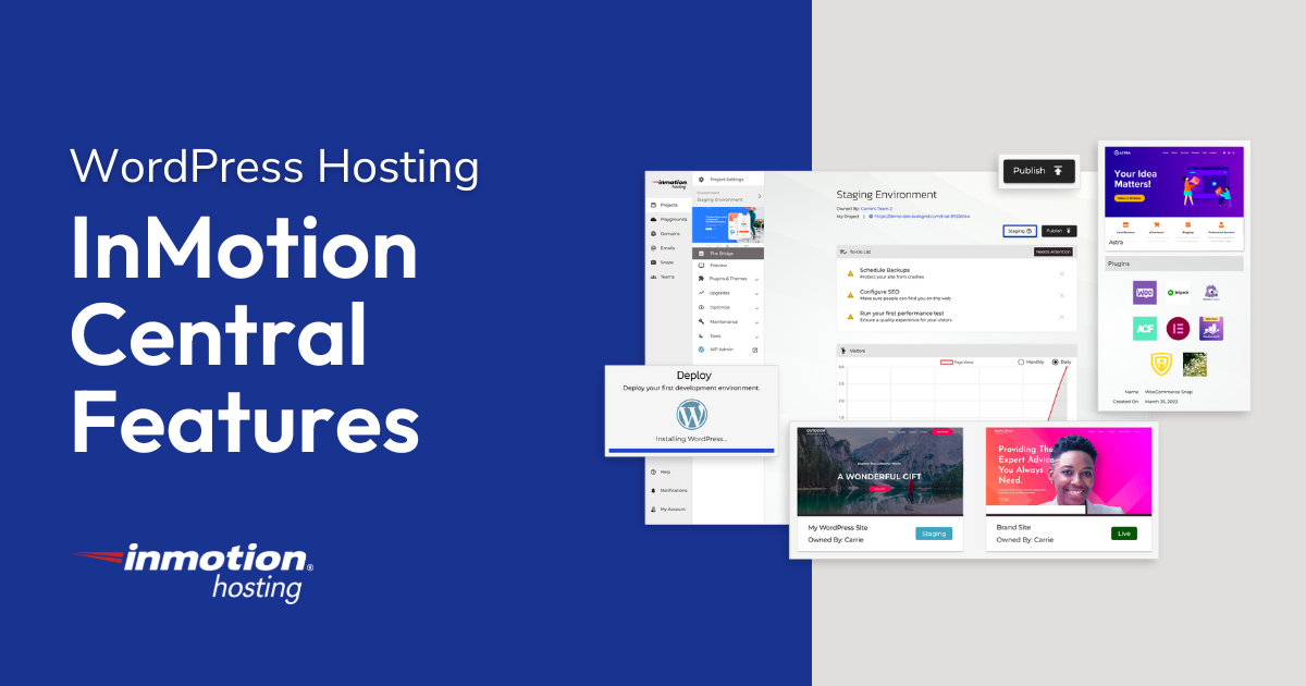 Hosting for WordPress Features & Benefits | InMotion Hosting